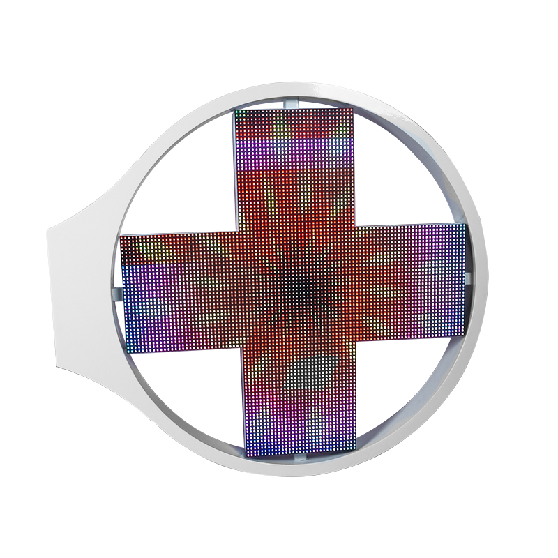 Glamorous cross type led display